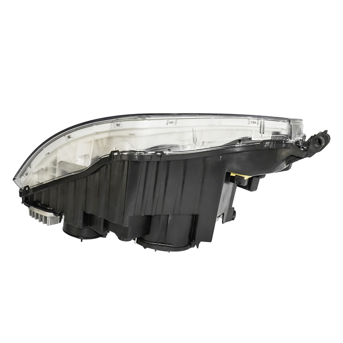 Farol esquerdo Com Led DRL Posição Mascara Negra Mercedes-Benz Actros